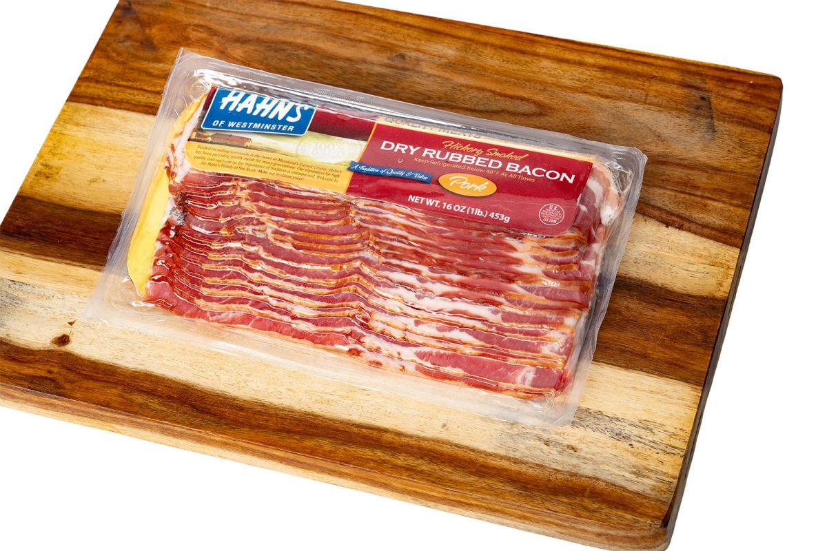 Dry Rubbed Bacon - 16 oz. - Hahn's of Westminster